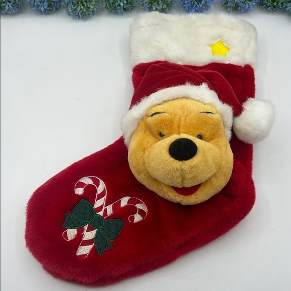 Disney | Holiday | Vintage Disney 999 Winnie The Pooh Singing We Wish ...